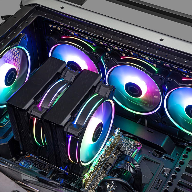 خرید فن کیس Cooler Master MasterFan MF120 Halo2 - سیاه - پک سه تایی