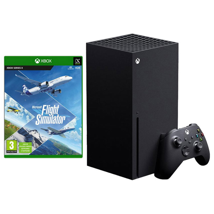 خرید ایکس باکس سری ایکس + بازی Microsoft Flight Simulator