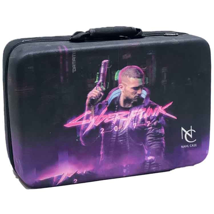 خرید کیف Nahl برای PS5 اسلیم - طرح Cyberpunk 2077