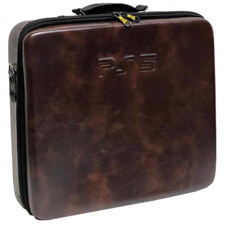 خرید کیف PlayStation 5 - رنگ Dark Brown Leather