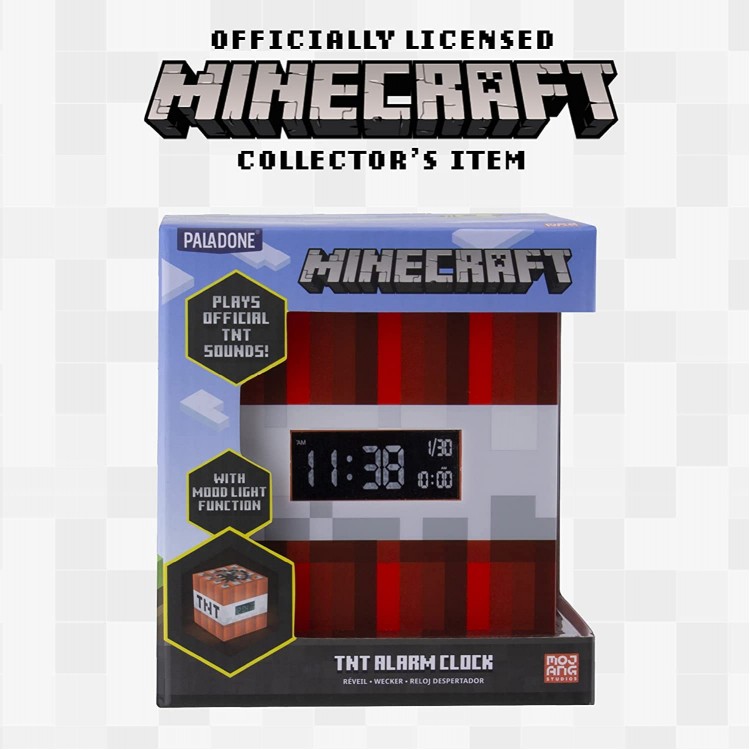 خرید ساعت رومیزی Paladone - طرح TNT ماینکرفت