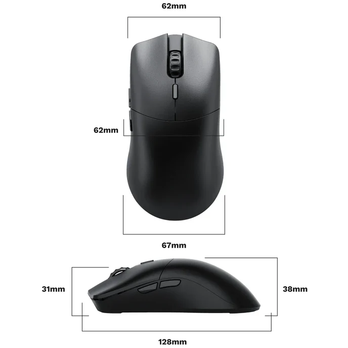 خرید موس Glorious Gaming Model O 2 Pro - بی‌سیم